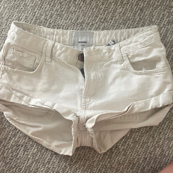 One Teaspoon | Shorts | One Teaspoon White Bandits | Poshmark